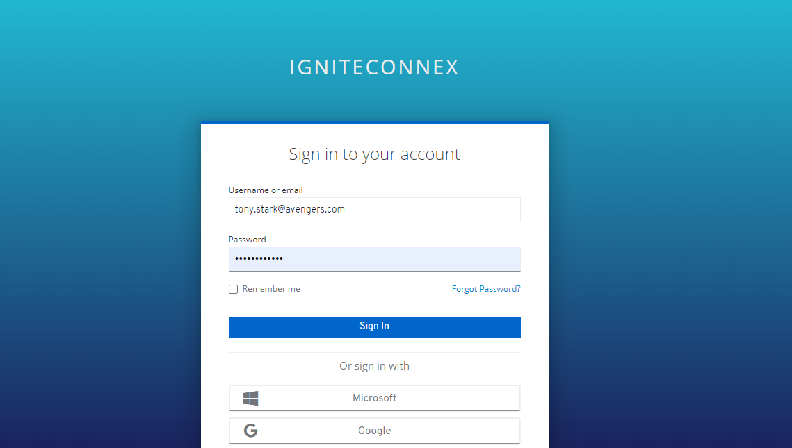 Monitoring | IgniteConnex