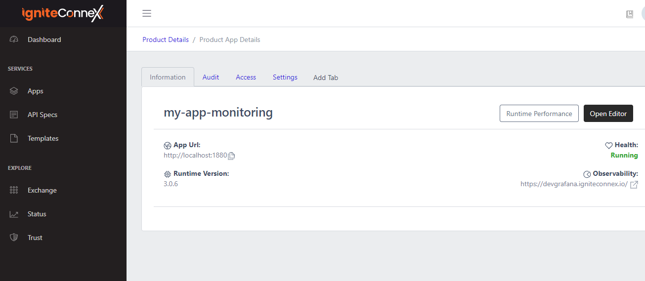 Monitoring | IgniteConnex